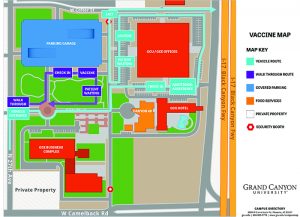 GCU vaccine Point of Dispensing site information - GCU News