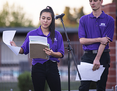 Speech/Debate displays rousing show of rhetoric - GCU News