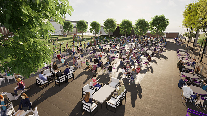 Slideshow: New look for the Quad - GCU News