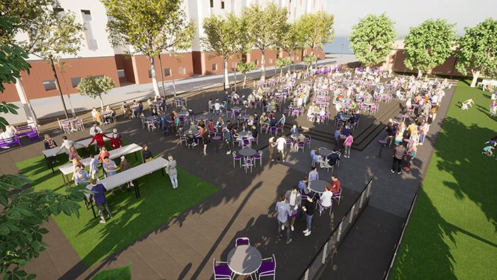 Slideshow: New look for the Quad - GCU News