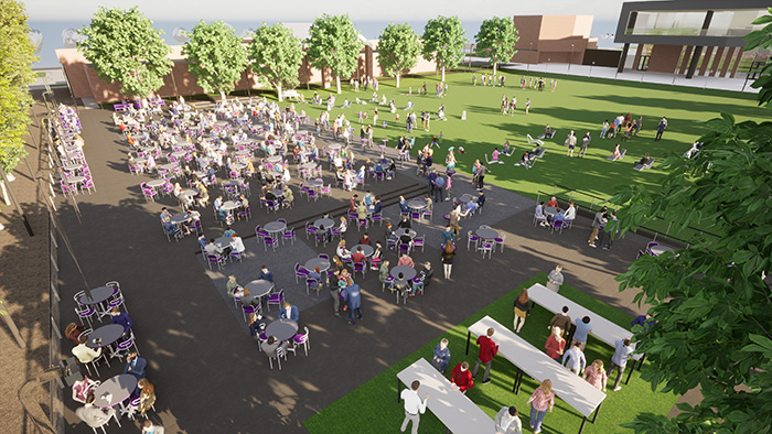 Slideshow: New look for the Quad - GCU News