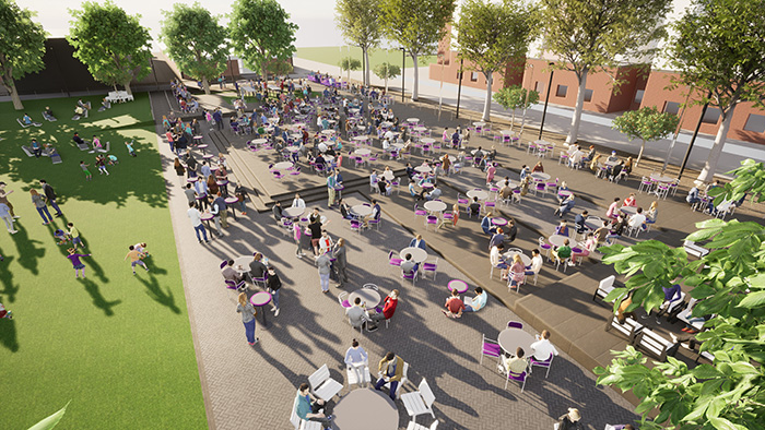 Slideshow: New look for the Quad - GCU News