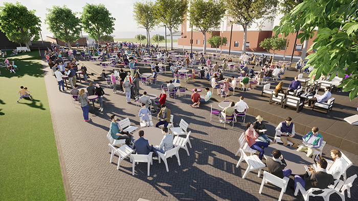 Slideshow: New look for the Quad - GCU News