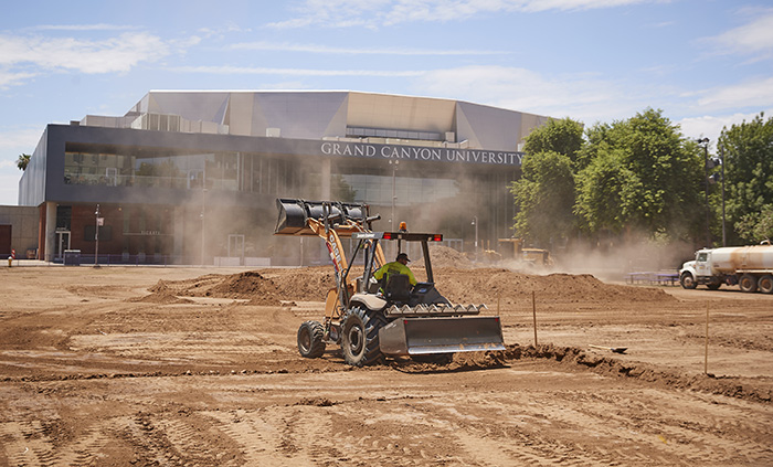 Slideshow: New look for the Quad - GCU News
