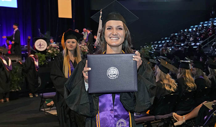 Start of this grad's career is already a done deal - GCU News
