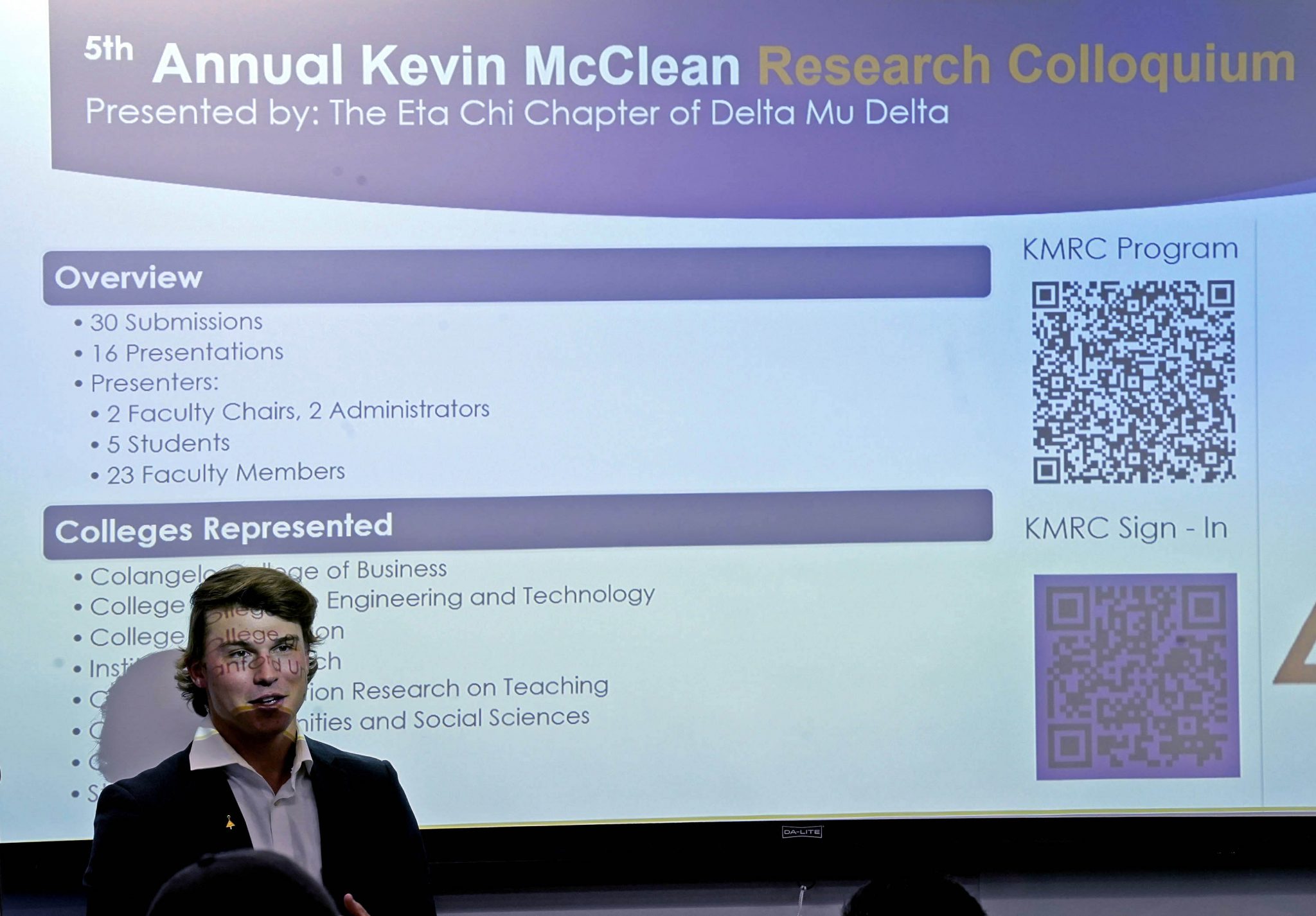 Slideshow: Kevin McClean Research Colloquium - GCU News