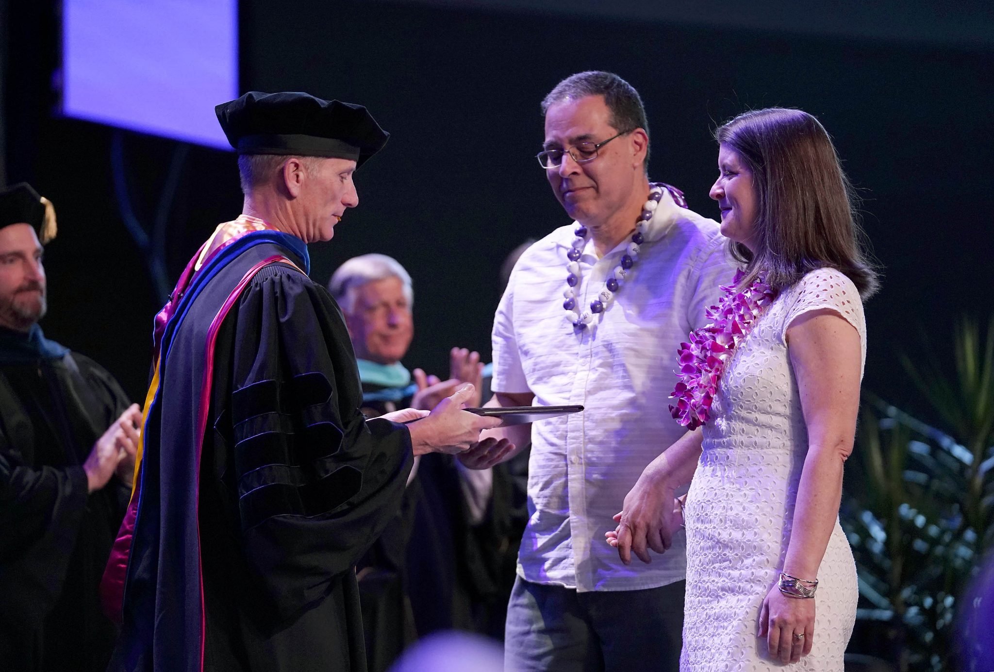 Slideshow: Parents accept posthumous degrees - GCU News