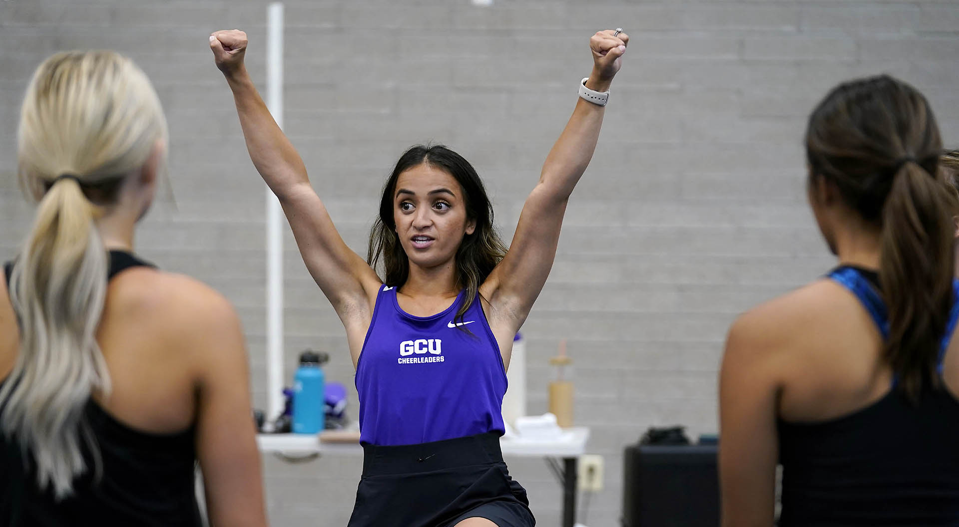 New Cheer coach is loud but loving - GCU News