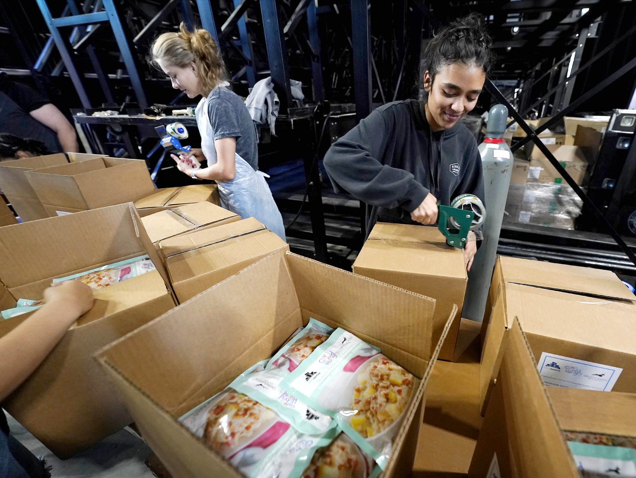 No Child Hungry meal packing - GCU News