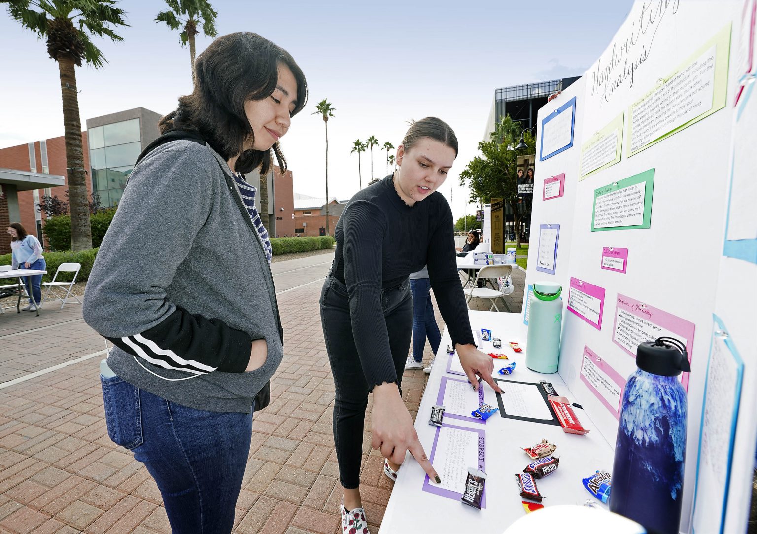 Senior forensic science projects investigated - GCU News