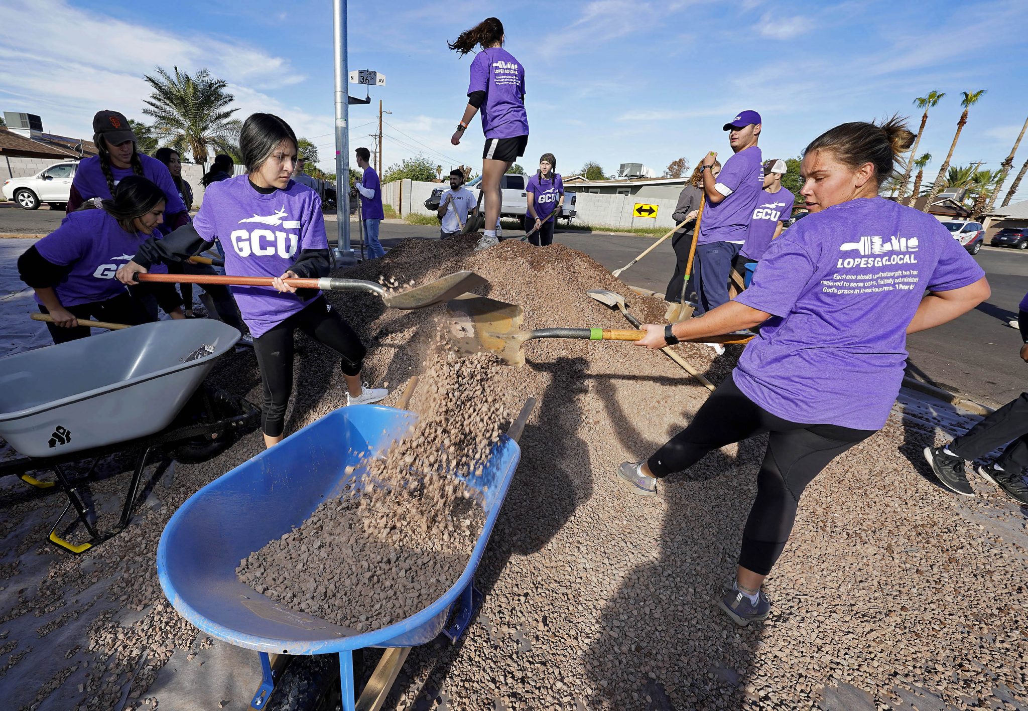 Students have another busy spring schedule - GCU News