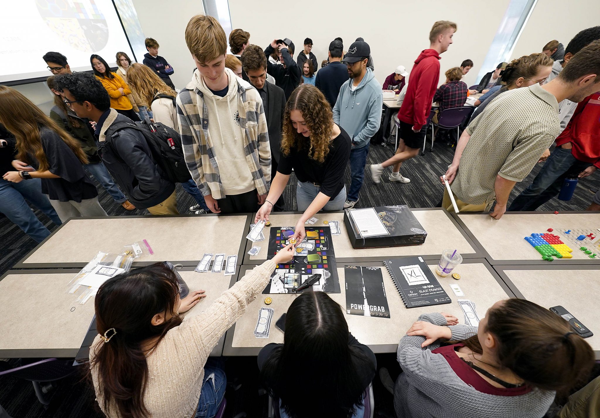 Innovations stack up in new board game class - GCU News