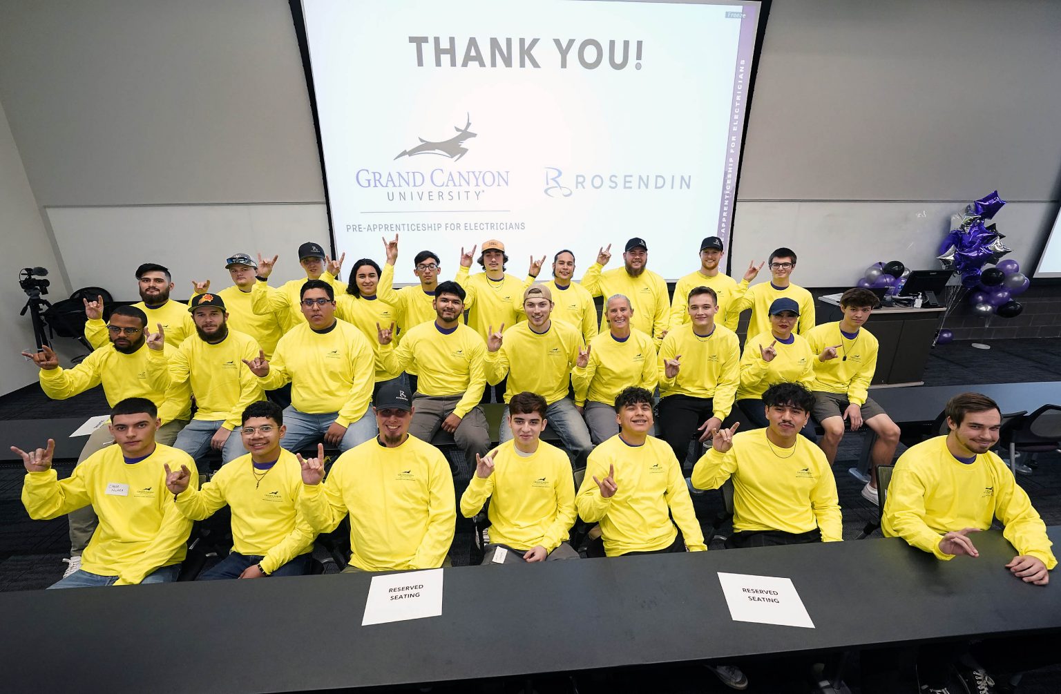 Pre-Apprenticeship for Electricians Night of Celebration - GCU News
