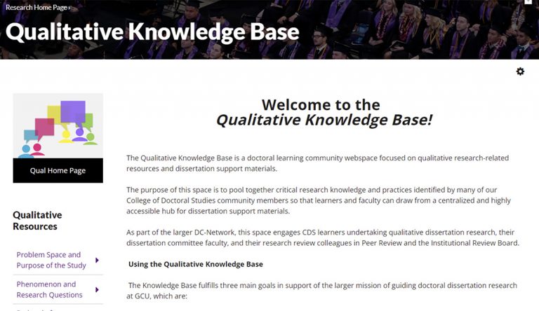 Knowledge Base sparks bright doctoral ideas - GCU News