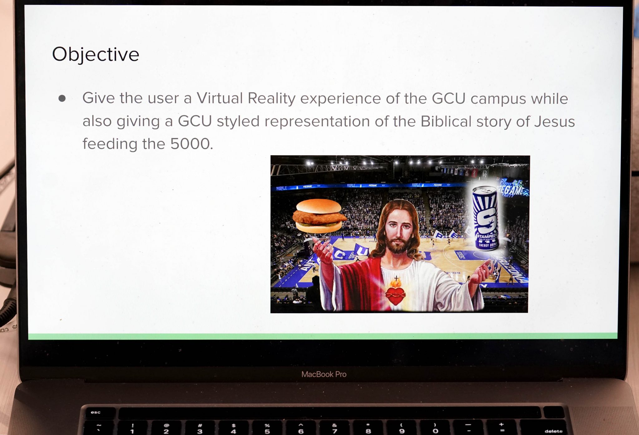 Students' VR projects mix Bible, campus life - GCU News