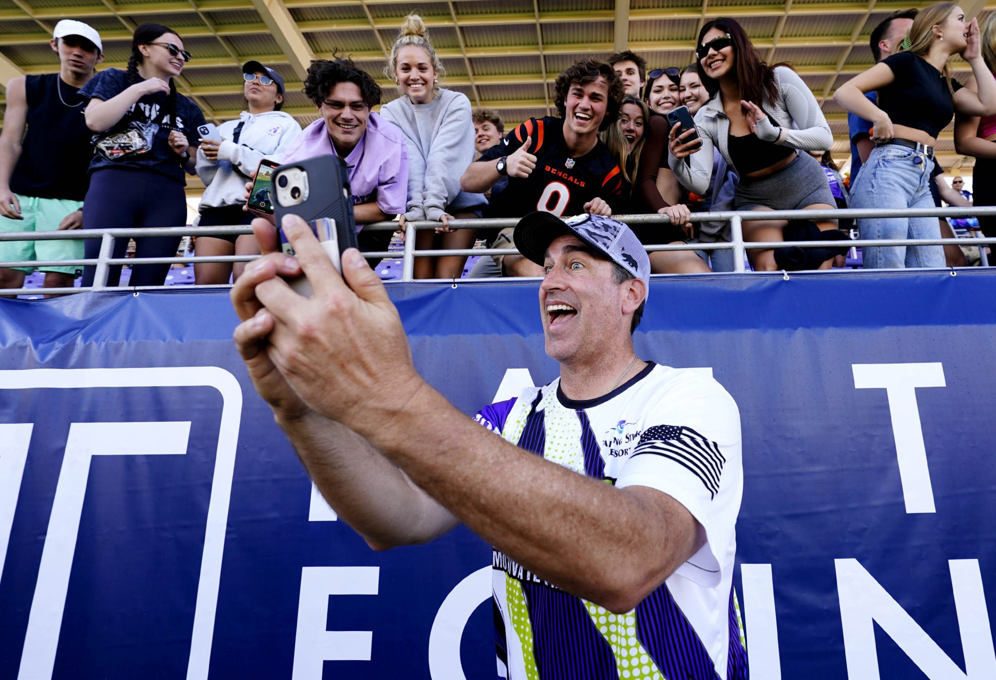 GCU and celebrities fly their fun flags at Super Bowl event - GCU News