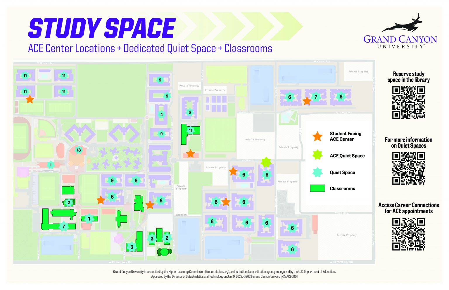 Hitting the books? Try one of GCU's 240-plus designated study spaces ...