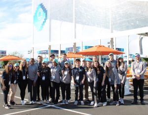 Students share GCU's spirit at Super Bowl events - GCU News