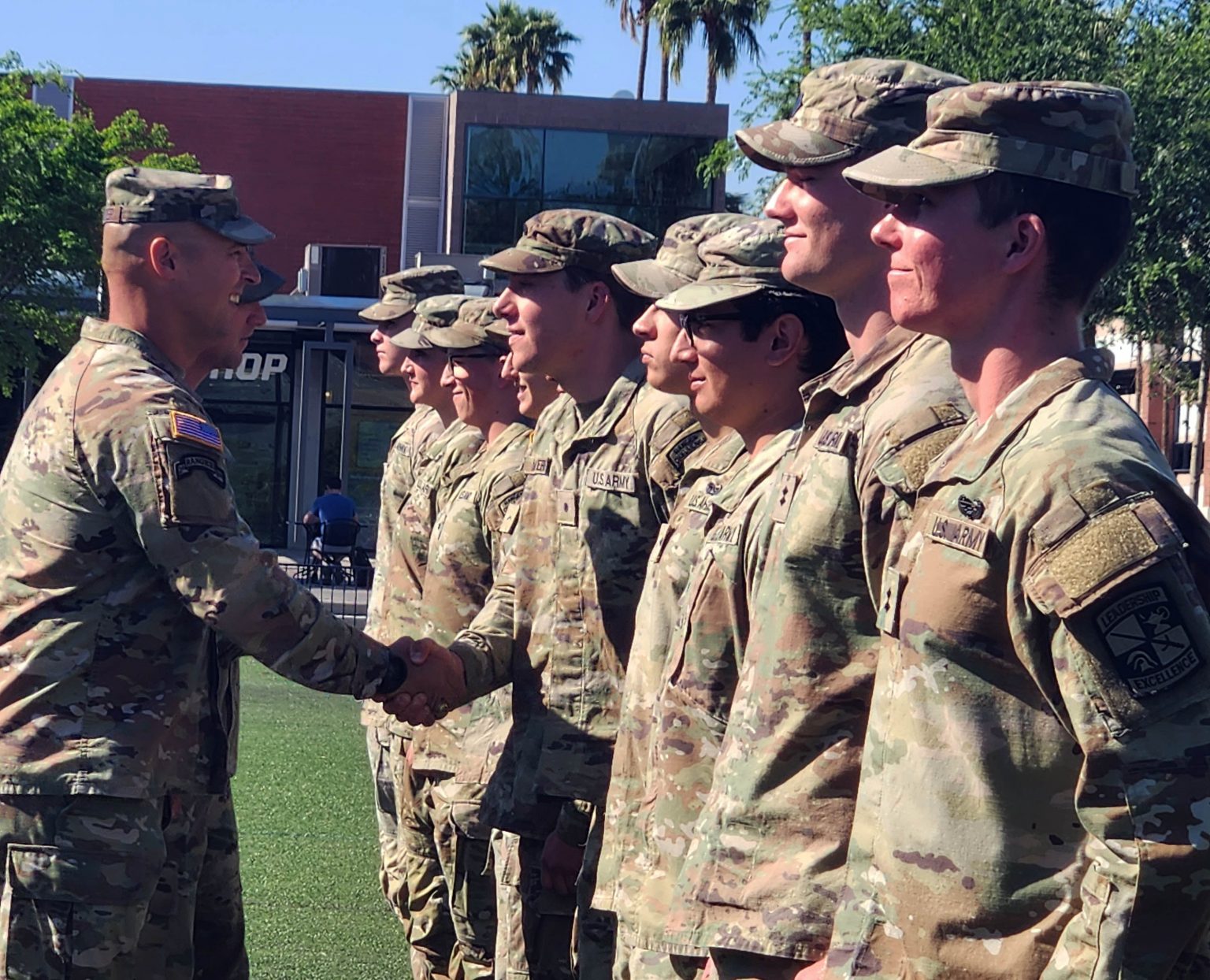 New leadership recognized at ROTC Change of Command ceremony - GCU News