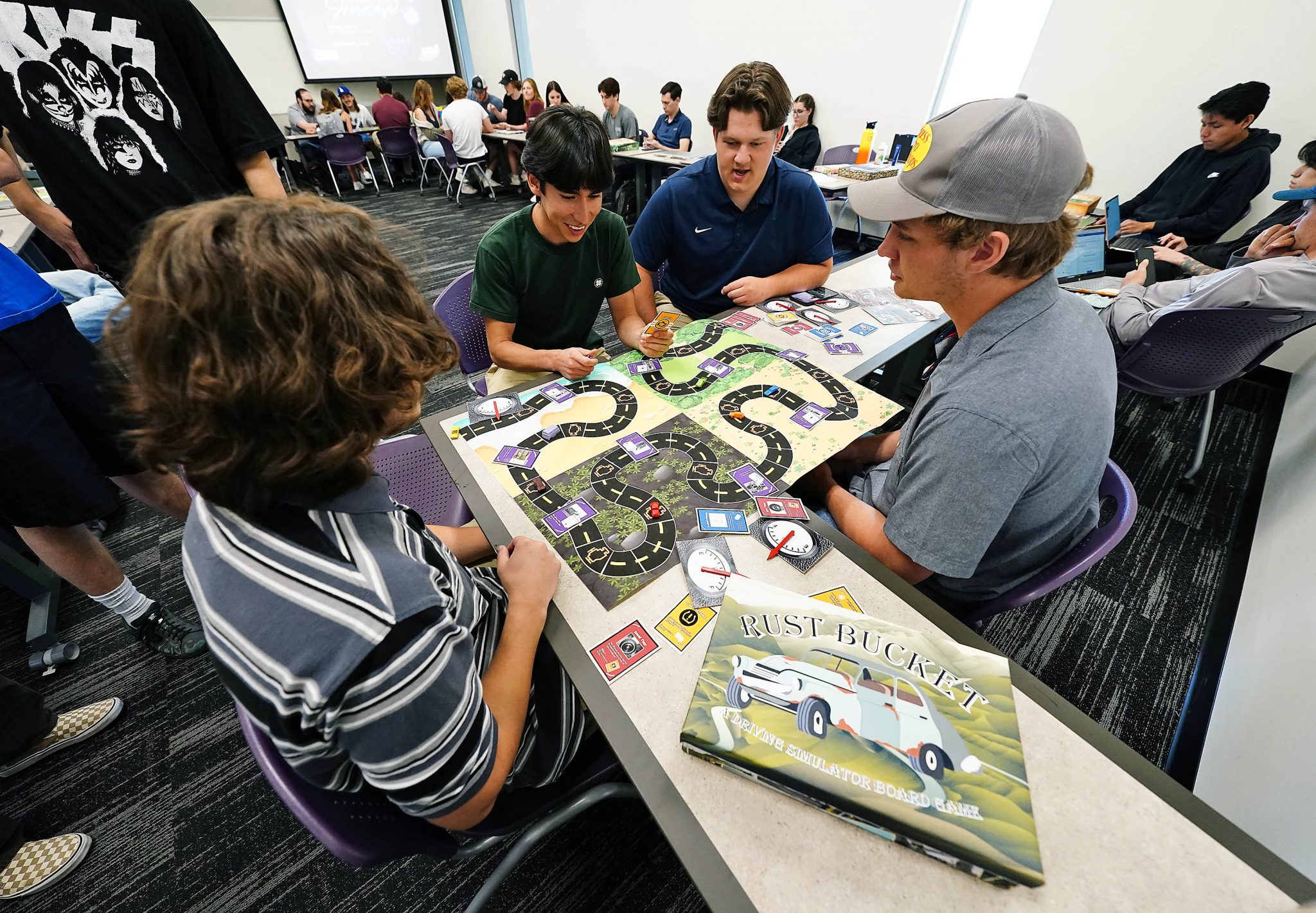 Board game design showcase - GCU News