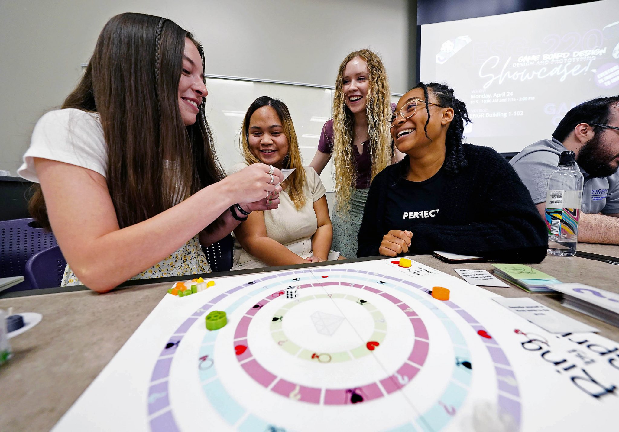 Board game design showcase - GCU News