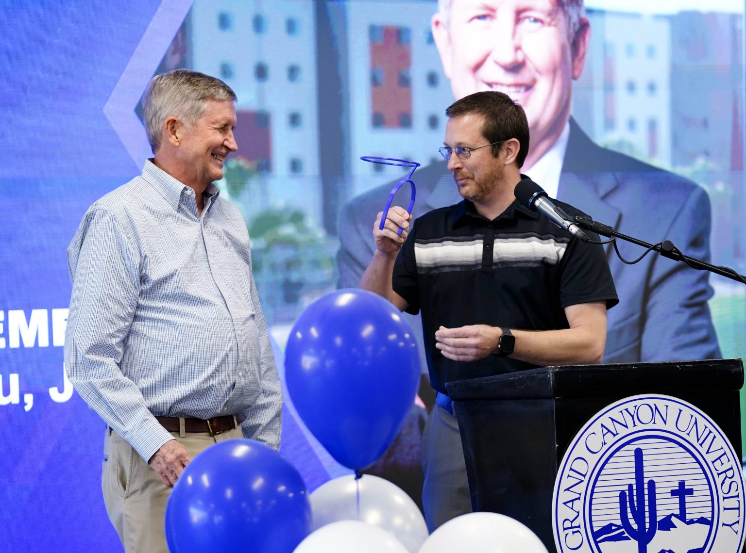 Joe Mildenhall retirement party - GCU News