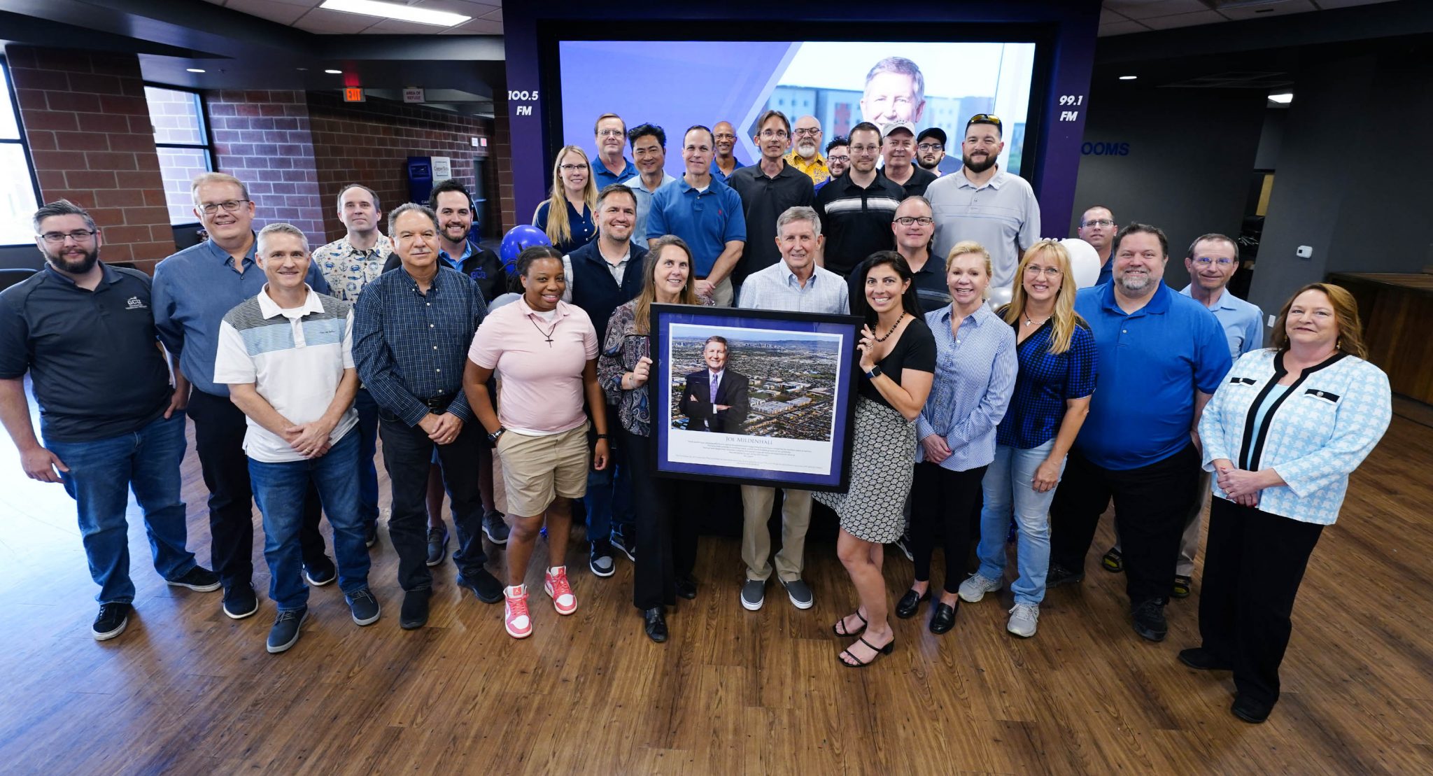 Joe Mildenhall retirement party - GCU News