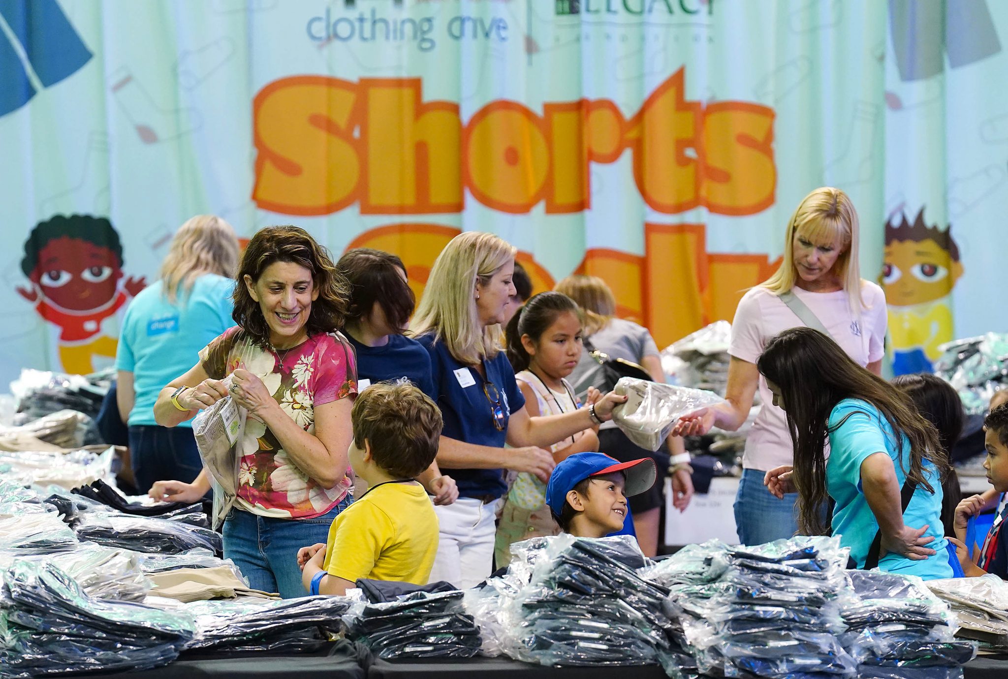 Back-to-School Clothing Drive distribution - GCU News