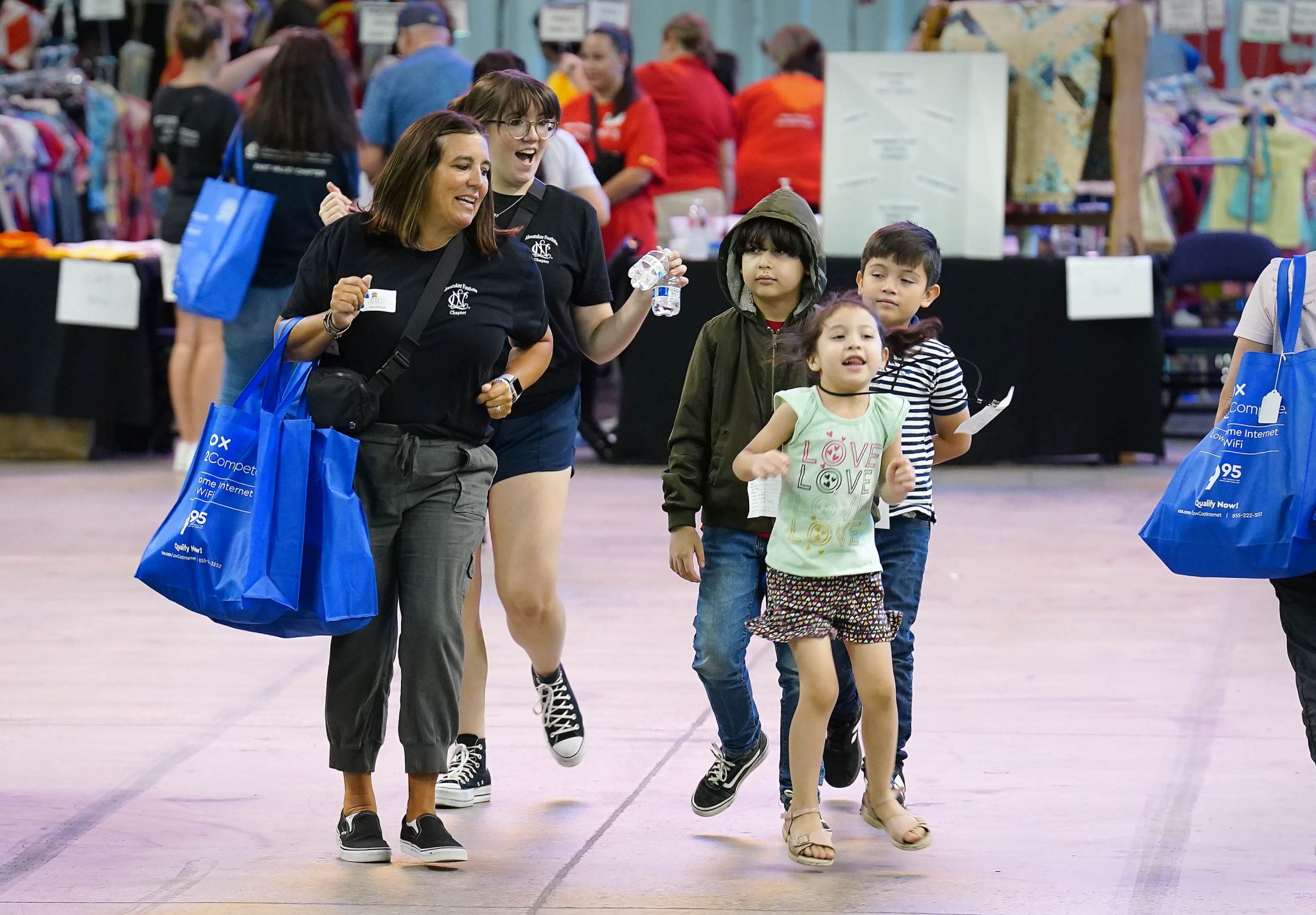 Back-to-School Clothing Drive distribution - GCU News