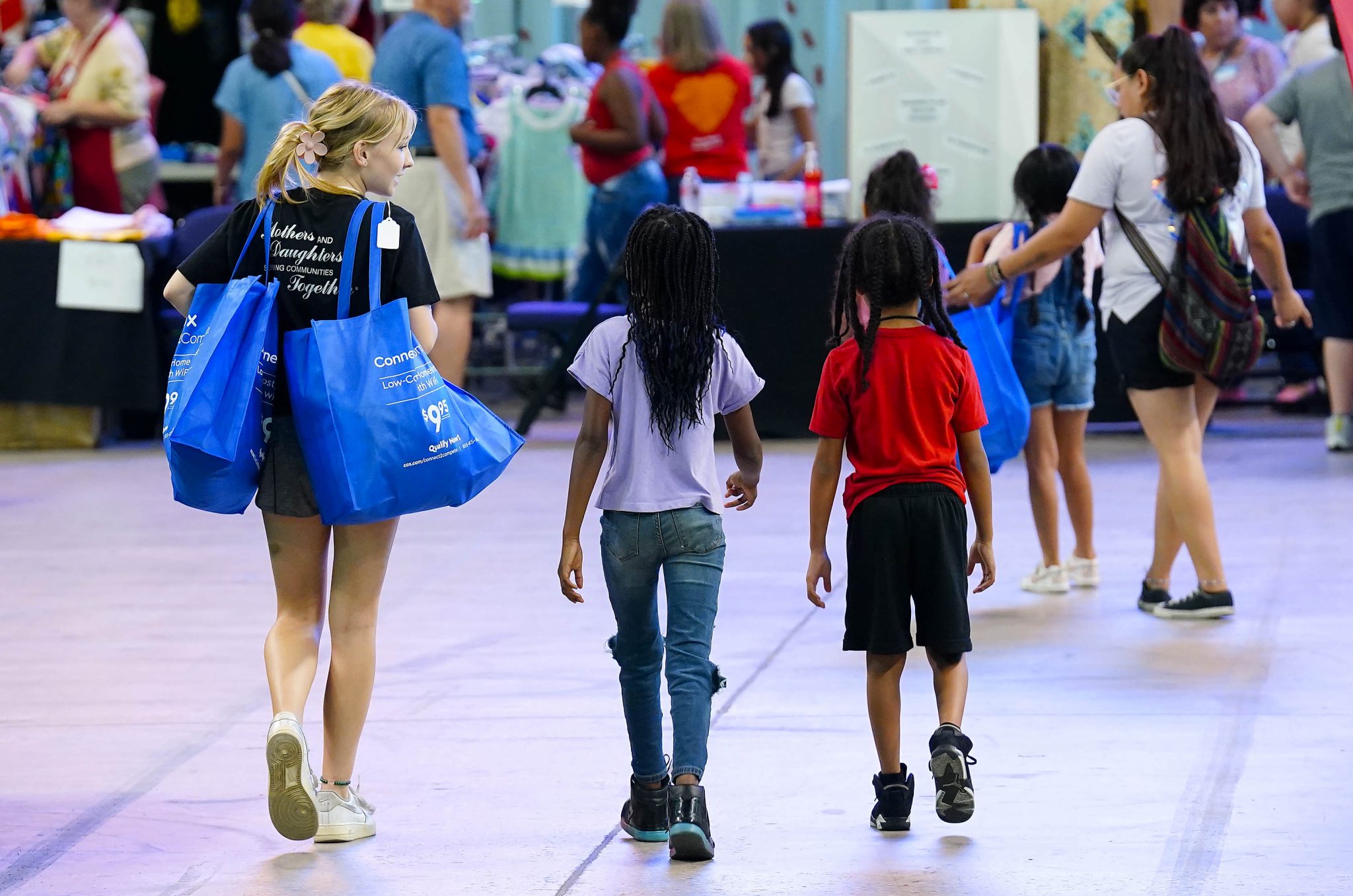 Back-to-School Clothing Drive distribution - GCU News