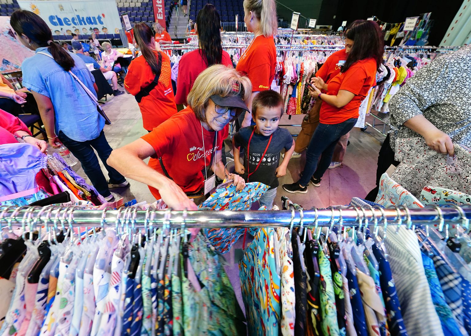 Back-to-School Clothing Drive distribution - GCU News