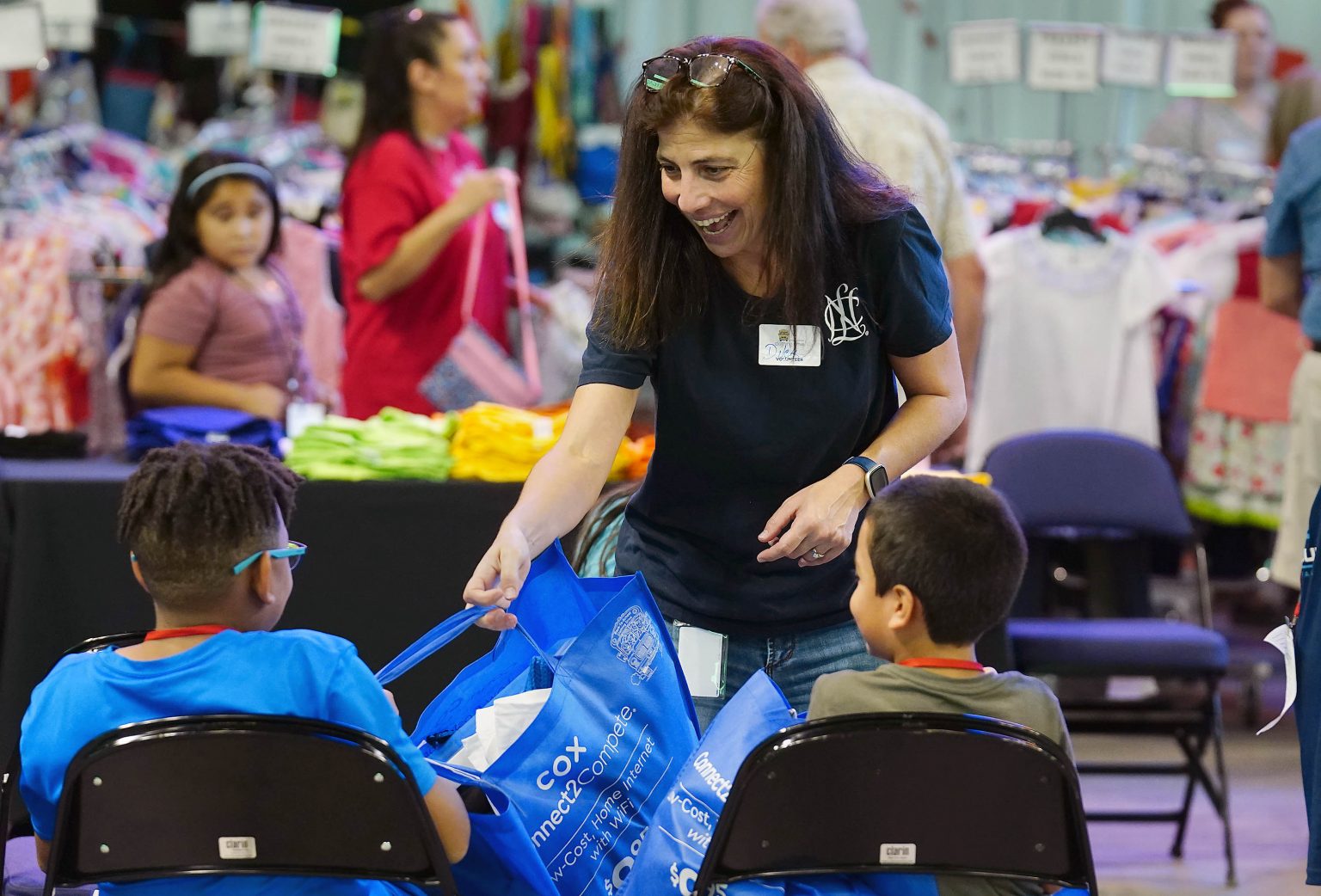 Back-to-School Clothing Drive distribution - GCU News