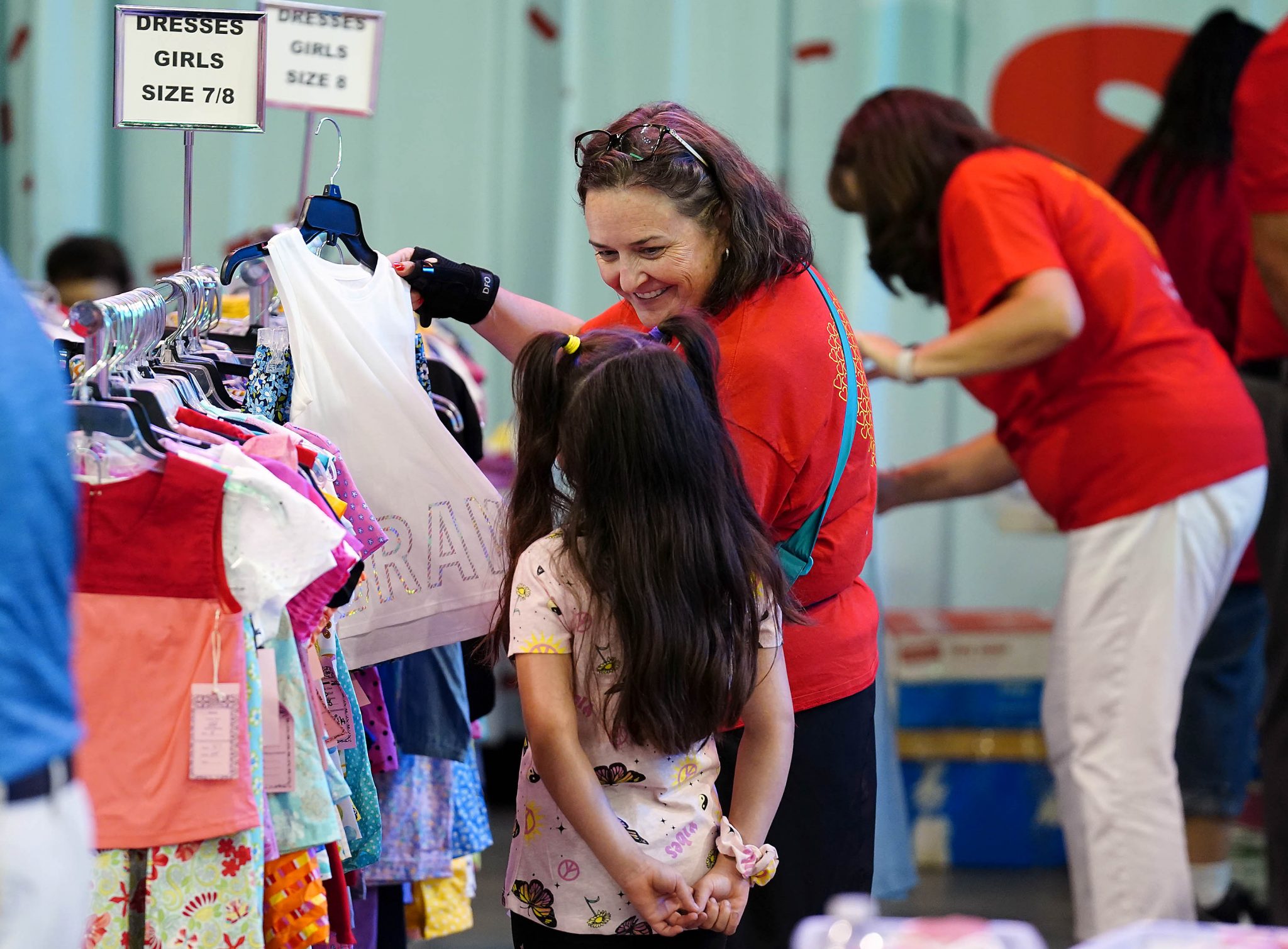 Back-to-School Clothing Drive distribution - GCU News