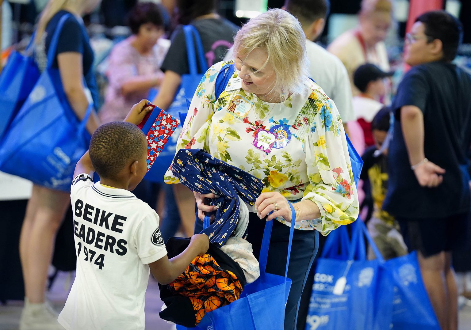 Back-to-School Clothing Drive distribution - GCU News