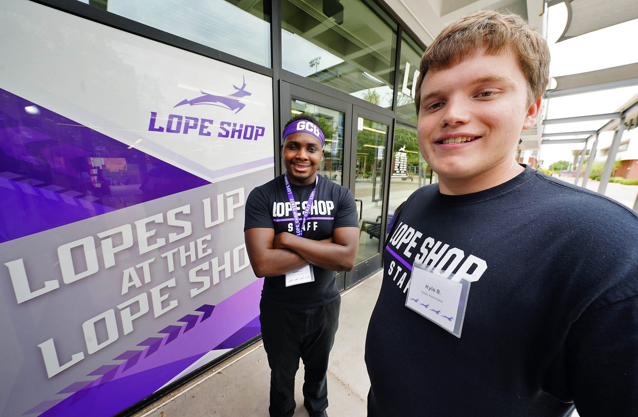 First LOPES Academy students treasure paid status at Lope Shop - GCU News