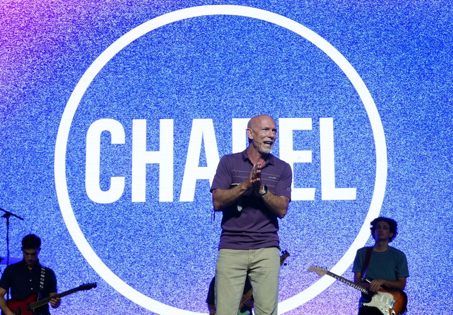 Chapel with speaker Mark Moore - GCU News
