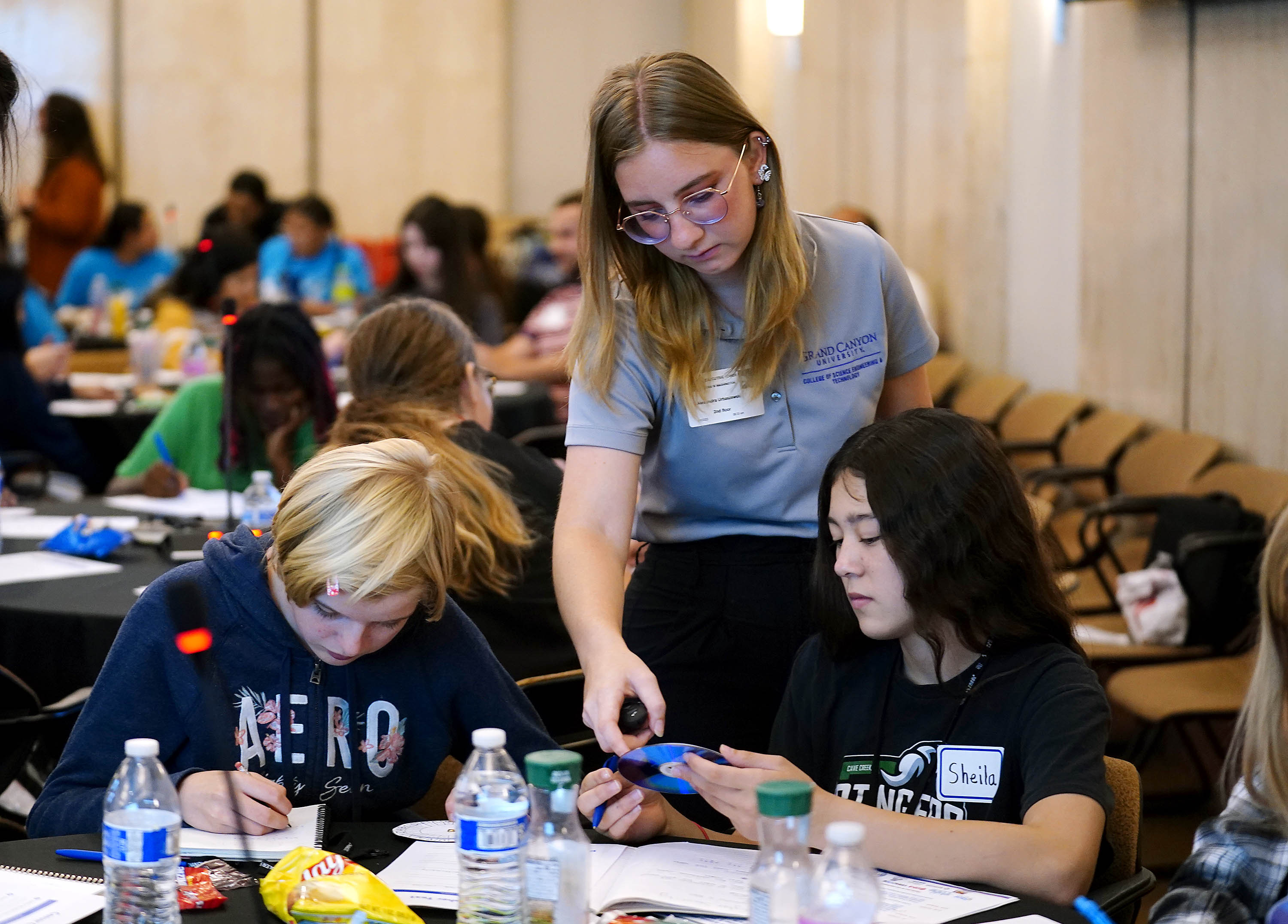 GCU sophomores take center stage at first Girls in Cyber event - GCU News