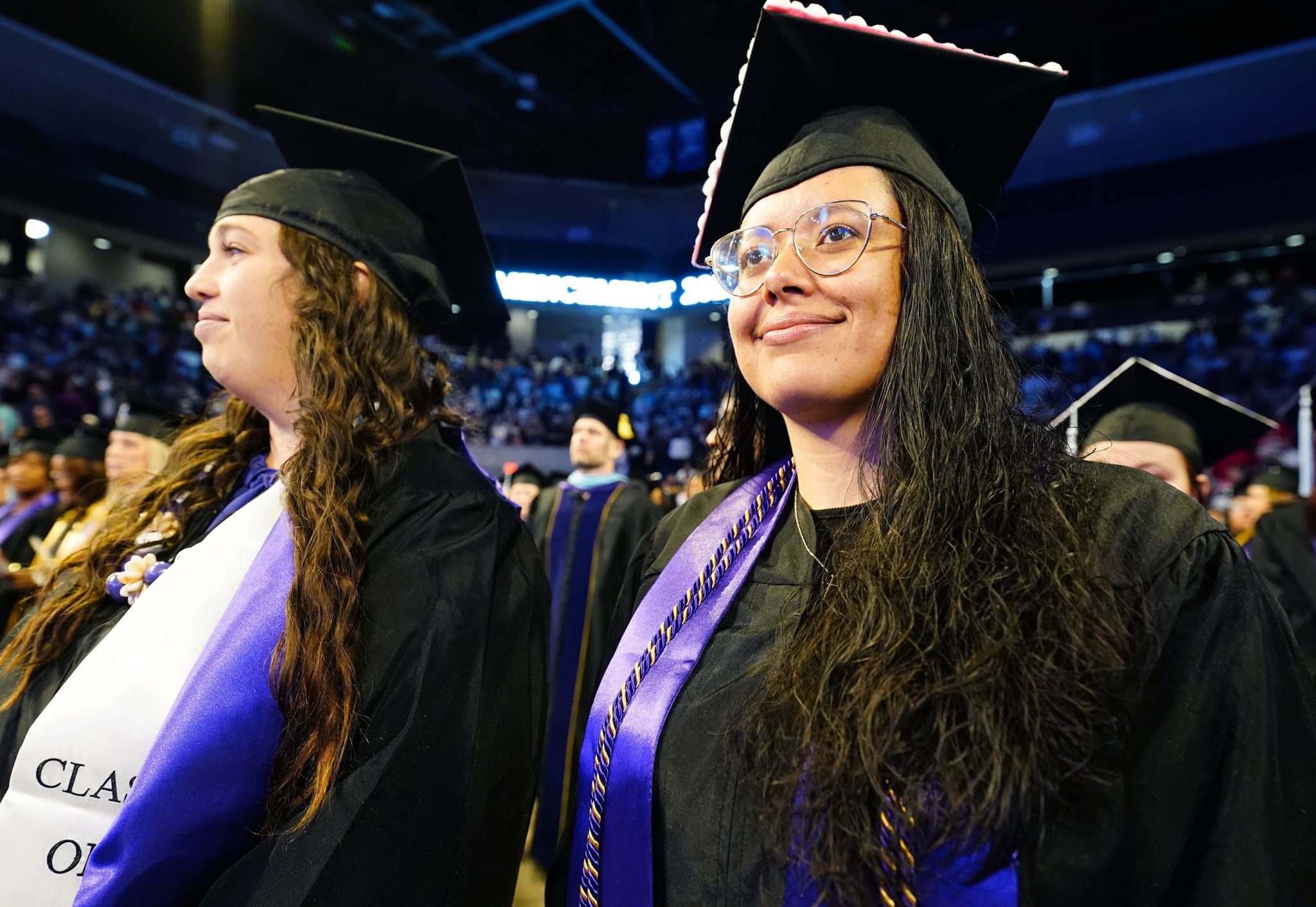 She crossed a river and a stage to thank family who saved her - GCU News