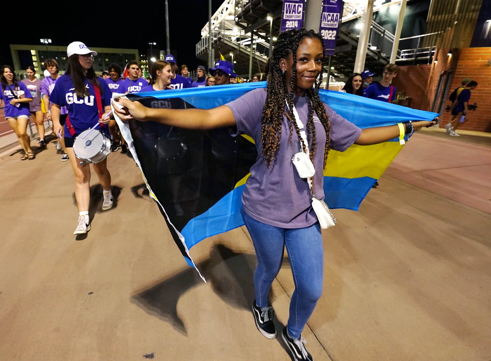 Students step up the sense of community at Unity Walk - GCU News