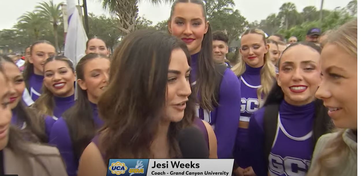 Spirit Programs win 2nd straight Game Day title at nationals - GCU News