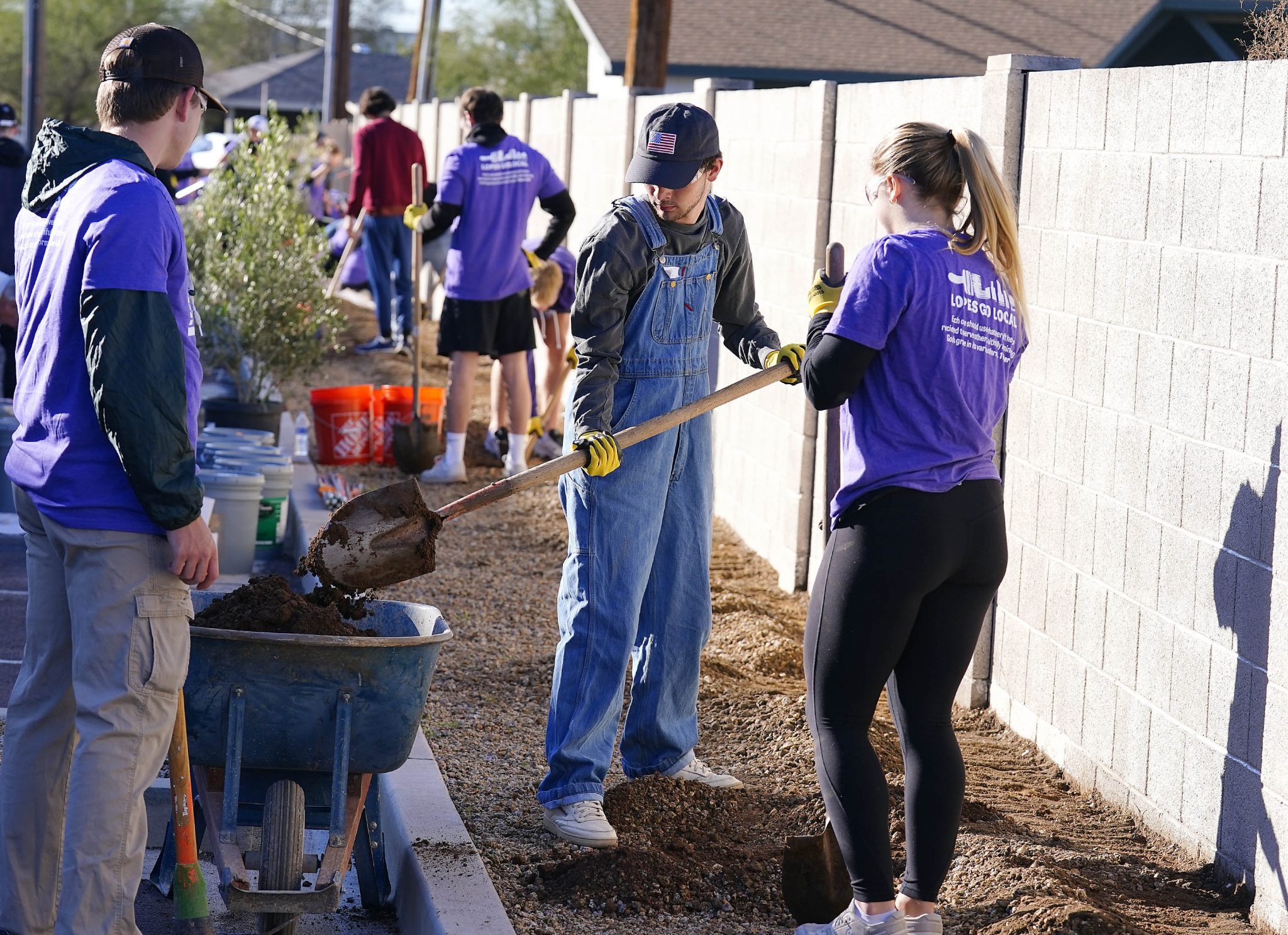 Students roll with school's synergy for GCU, Habitat event - GCU News