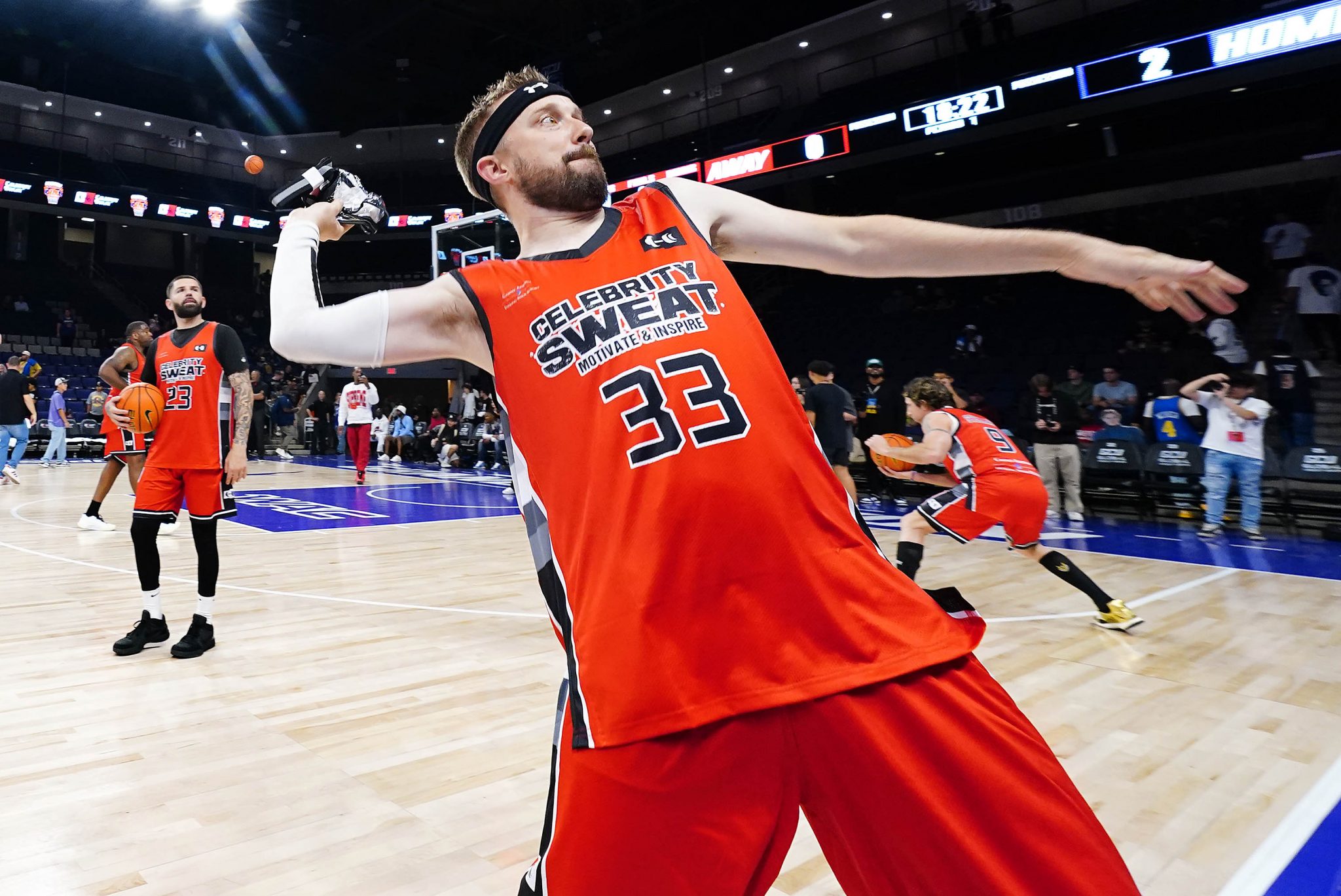 Celebrity Sweat Slam Jam basketball game - GCU News