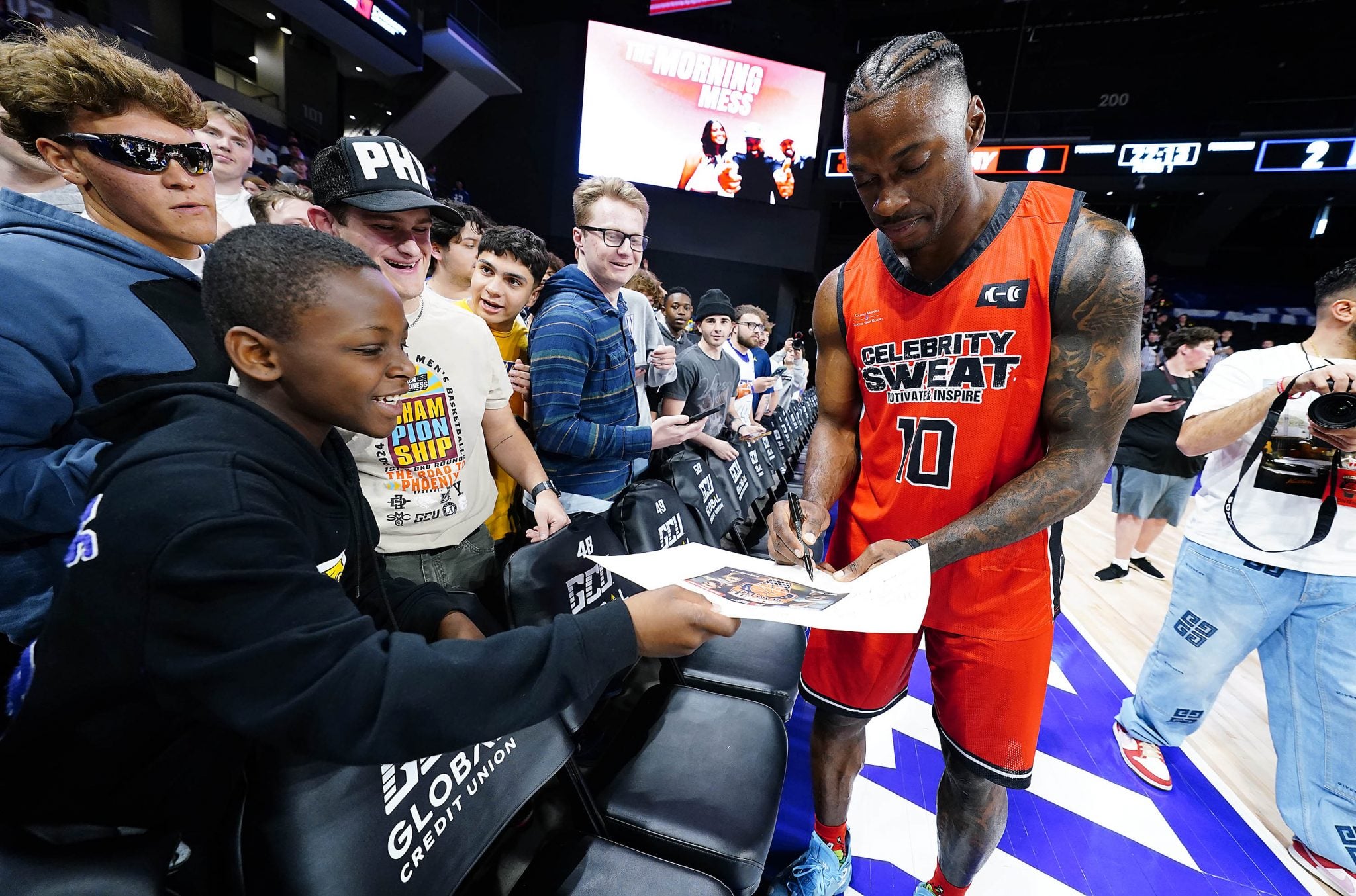 Celebrity Sweat Slam Jam basketball game - GCU News