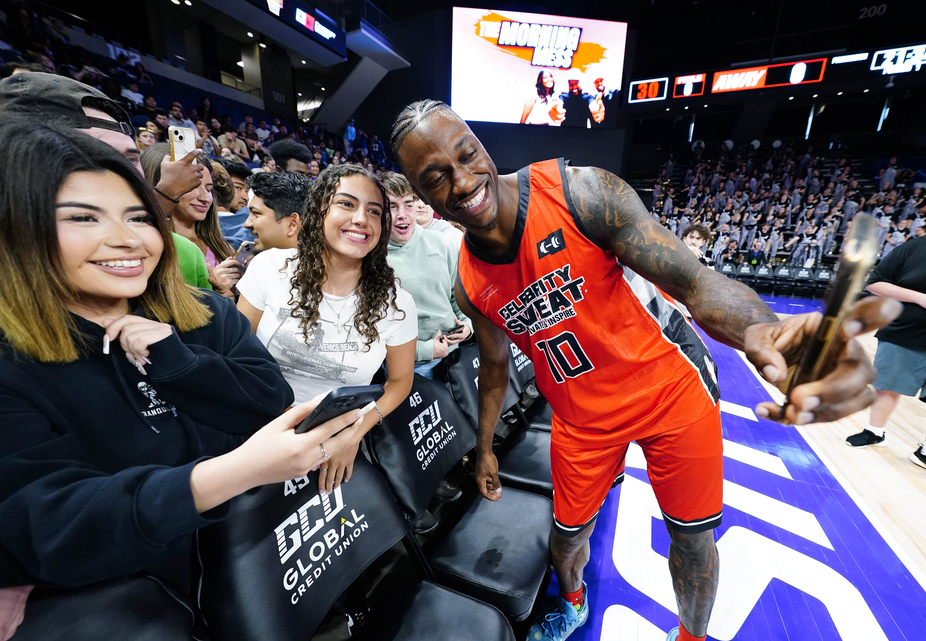 Celebrity basketball game provides slam dunk for GCU students - GCU News