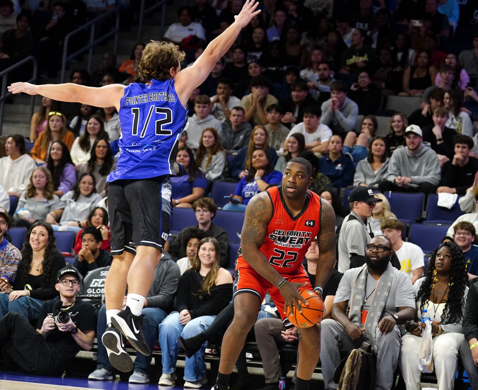 Celebrity Sweat Slam Jam basketball game - GCU News