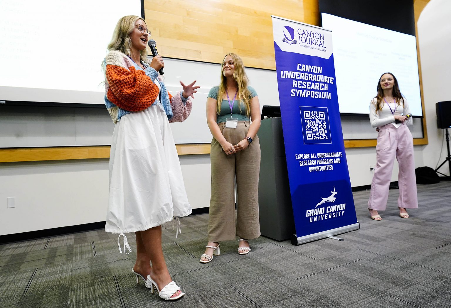 Students showcase projects, research at undergraduate symposium - GCU News