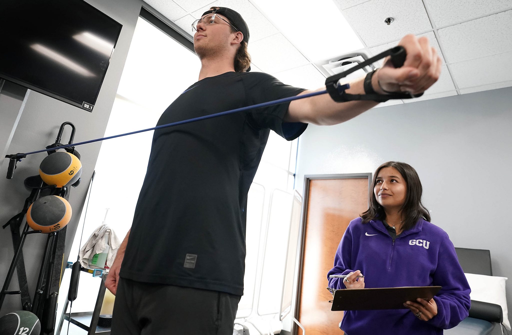 Athletic training program exercises focus to excel on national exam ...