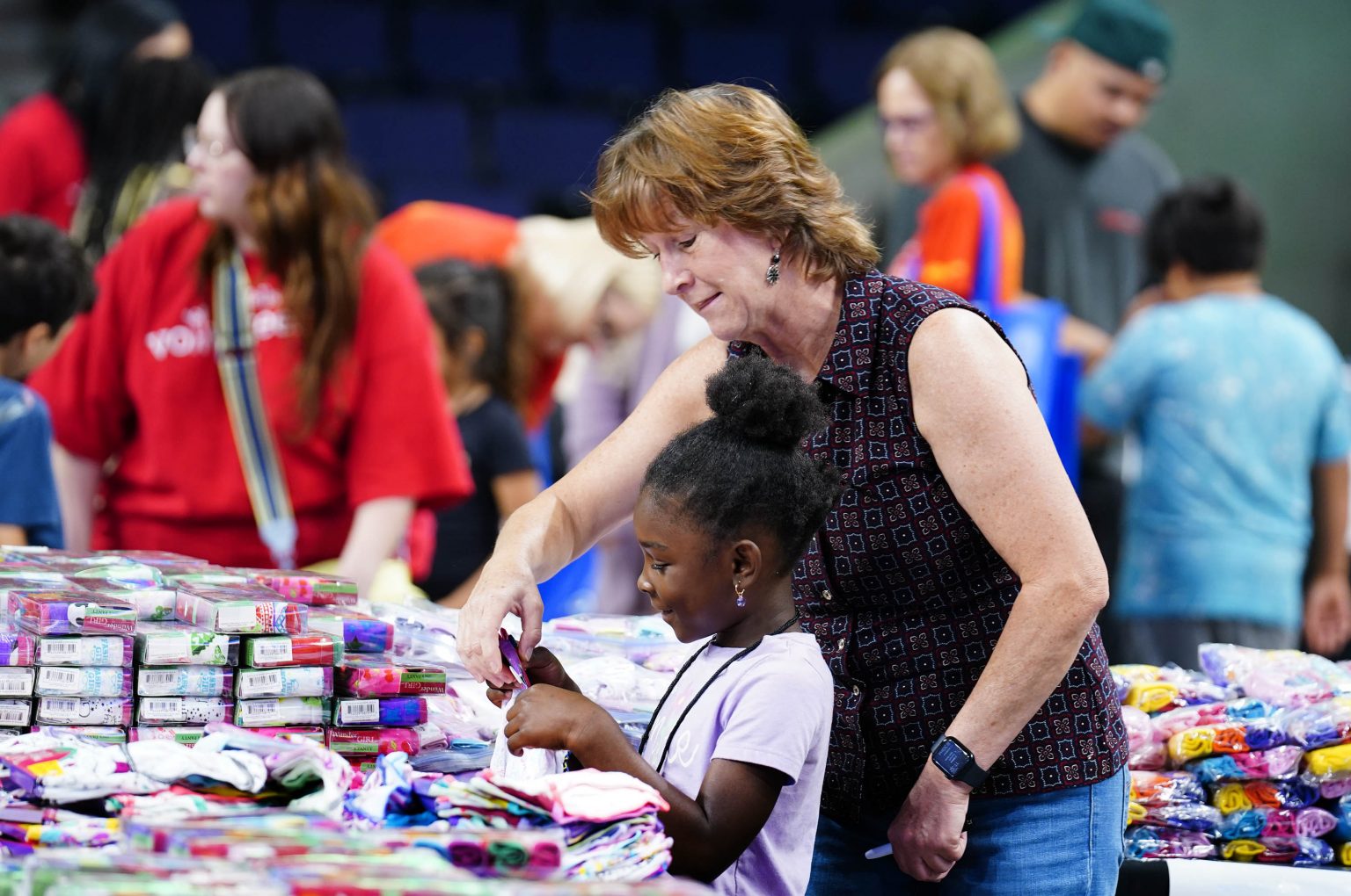 Back-to-School Clothing Drive distribution event - GCU News