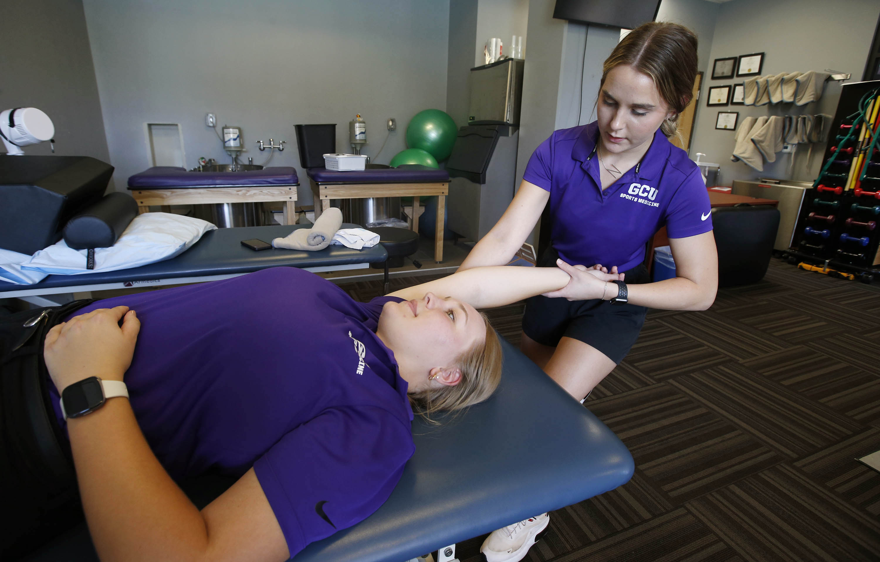 Athletic training program exercises focus to excel on national exam ...