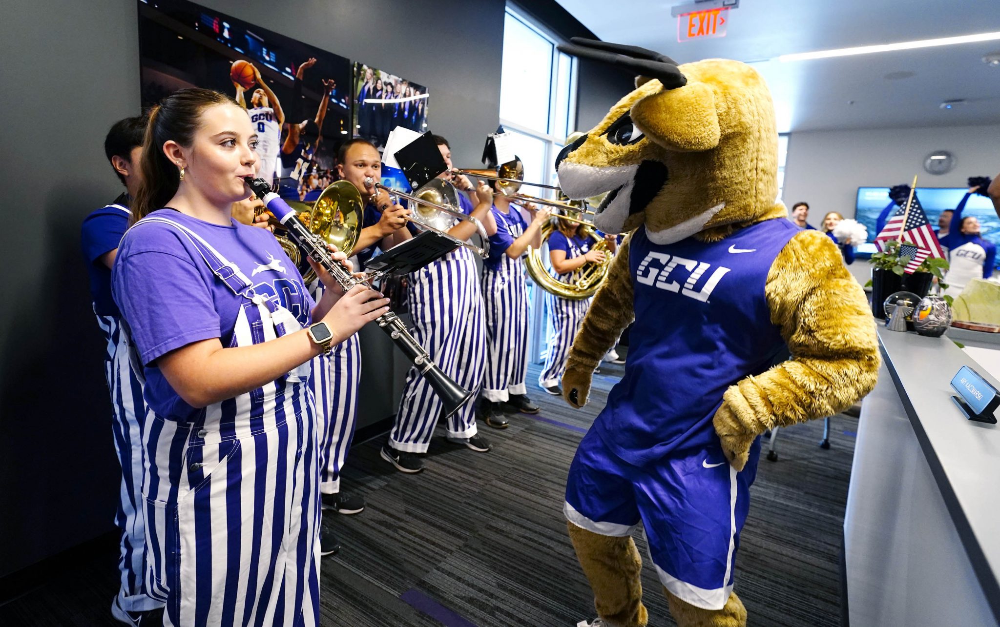 Spirit rally for President Brian Mueller - GCU News